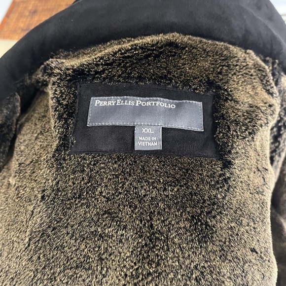Perry Ellis | Jackets & Coats | New 20 Faux Fur Inside Practically ...